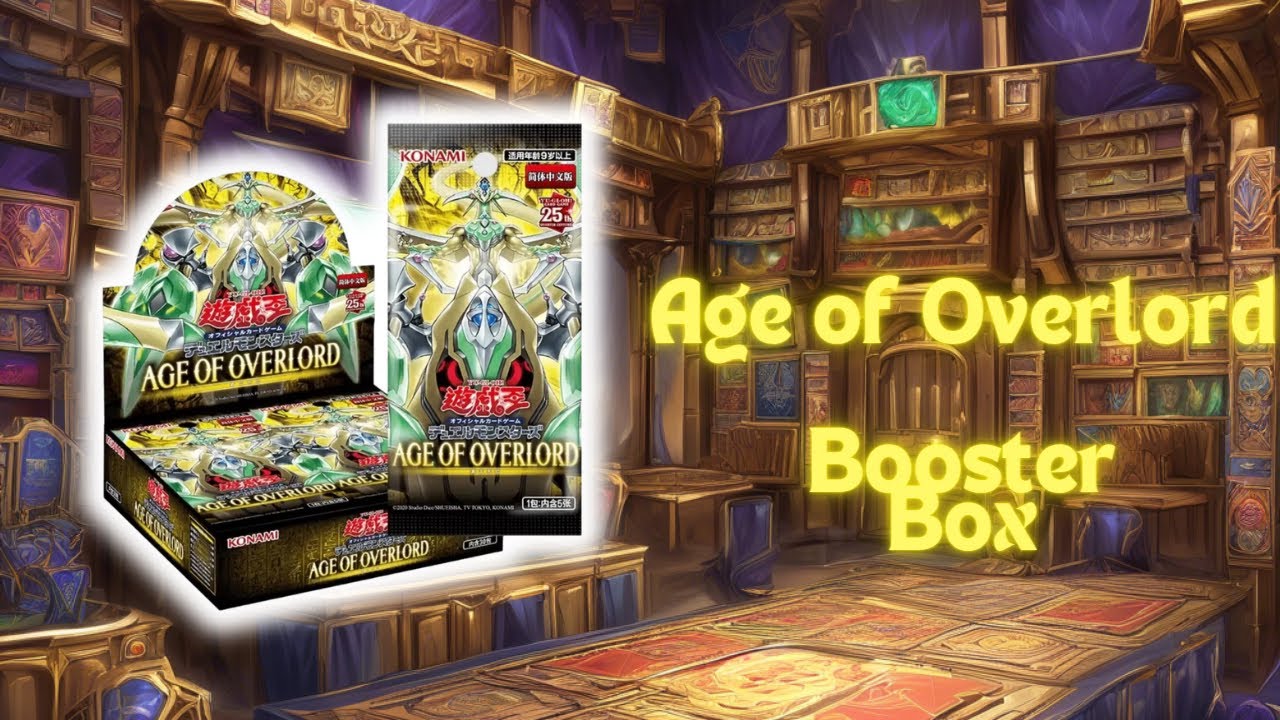 Apertura expansion “Age of Overlord” | Yu-Gi-Oh! Asian English - YouTube