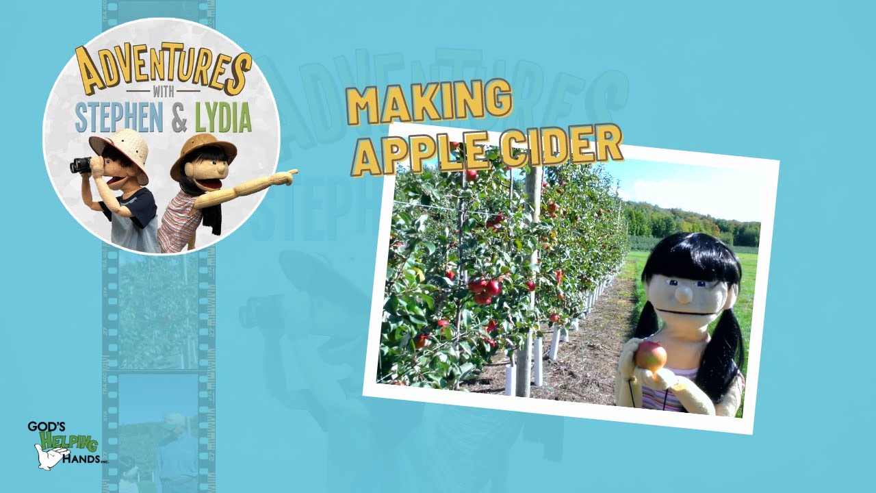 Adventures with Stephen and Lydia: Making Apple Cider - YouTube