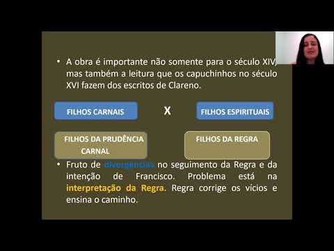 Considerações sobre a História da Ordem franciscana nos escritos de ...