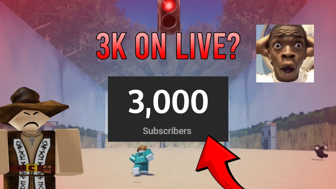 🔴 3K On LIVE? Playing Ink Game 🔴 - YouTube