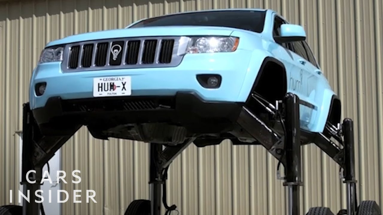 SUV Designed To Elevate Your Car Right Out Of Traffic - YouTube