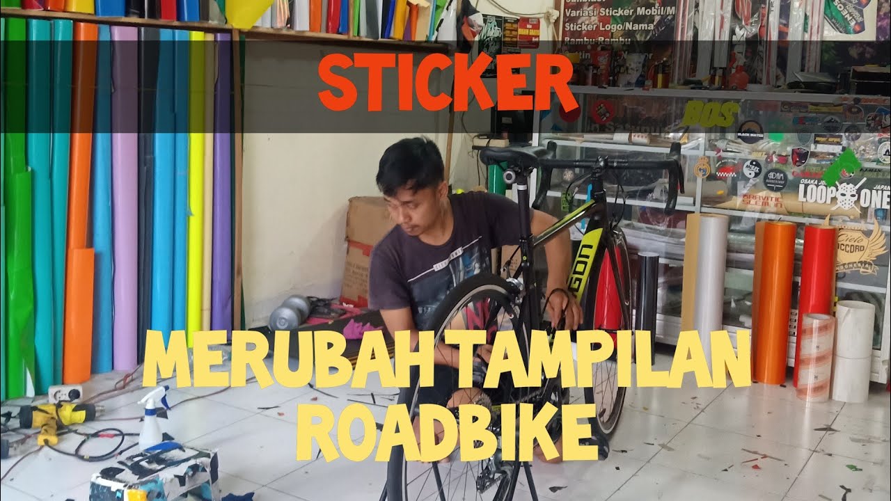 Sticker Sepeda RoadBike - YouTube
