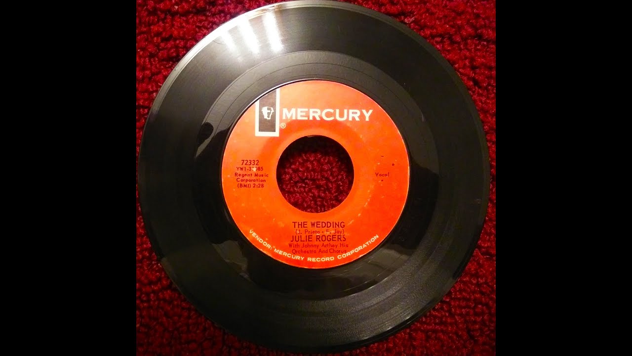 The Wedding - Julie Rogers Original 45 1964 - YouTube