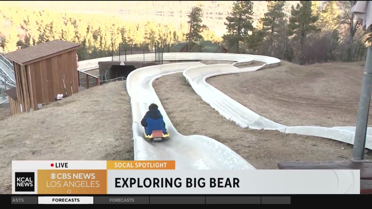 Alpine Slide in Big Bear: SoCal Spotlight - YouTube