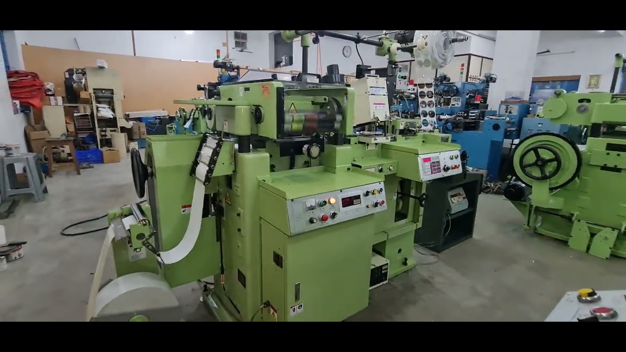 ONDA 150 OPMS, JAPANESE FLAT BED STICKER LABEL PRINT MACHINES FOR SALE ...