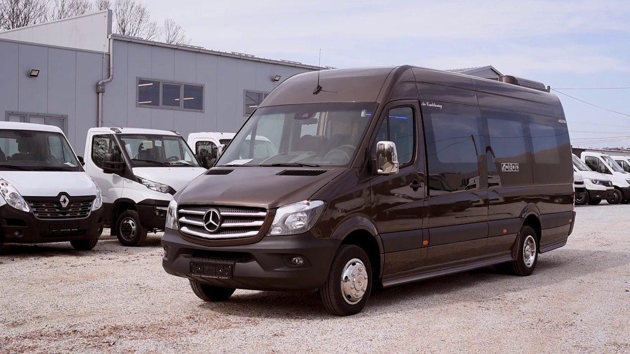 Minibus Politek - Mercedes Sprinter Lux - YouTube