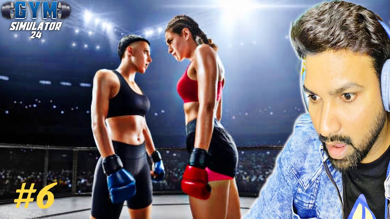 GIRL AND BOY FIGHT IN BOXING RING - GYM SIMULATOR 24 - YouTube