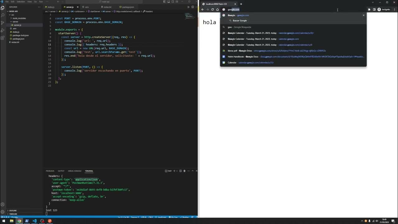 Aplicación Web DESDE CERO #02 - Recibir data en formato JSON - NodeJS | JavaScript - YouTube