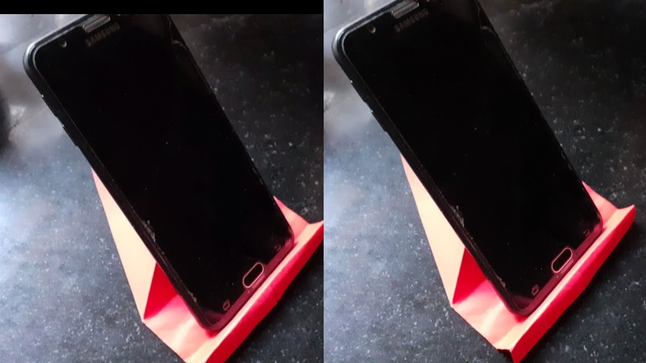 diy paper phone stand | phone holder with paper | origami paper phone ...