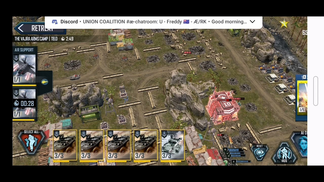 WCRA - Special Op T8.0 lvl Base with Bradly and Stryker at Oil cost ...