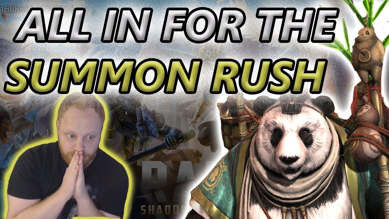 ALL IN FOR SUMMON RUSH | PANDA FUSION | Raid: Shadow Legends - YouTube
