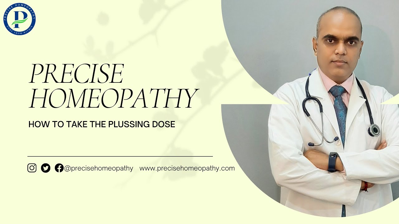 How to take the Plussing dose? Precise Homeopathy - YouTube