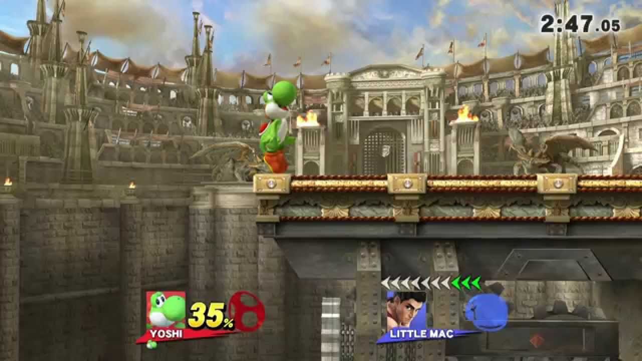 Yoshi Lays Down the Mac [Super Smash Bros. For Wii U] - YouTube