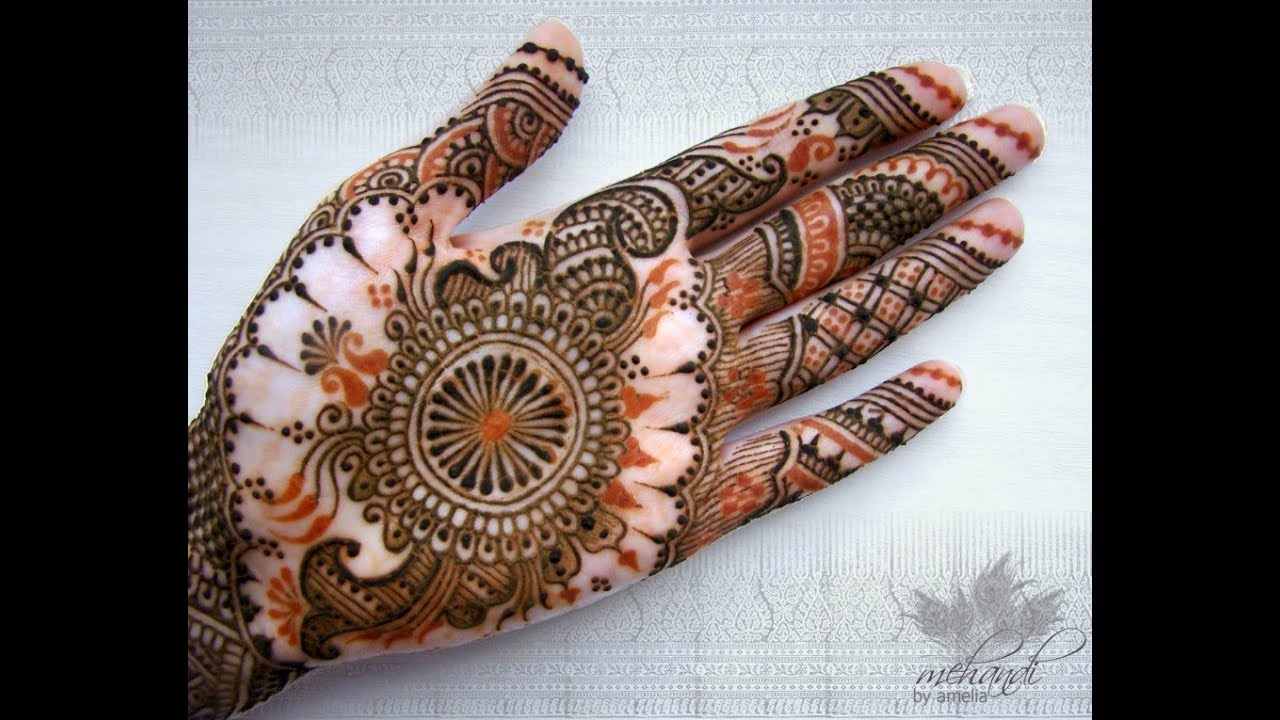 Latest indian Henna Designs For Hands Mehndi Designs With Cap Gol Tiki ...