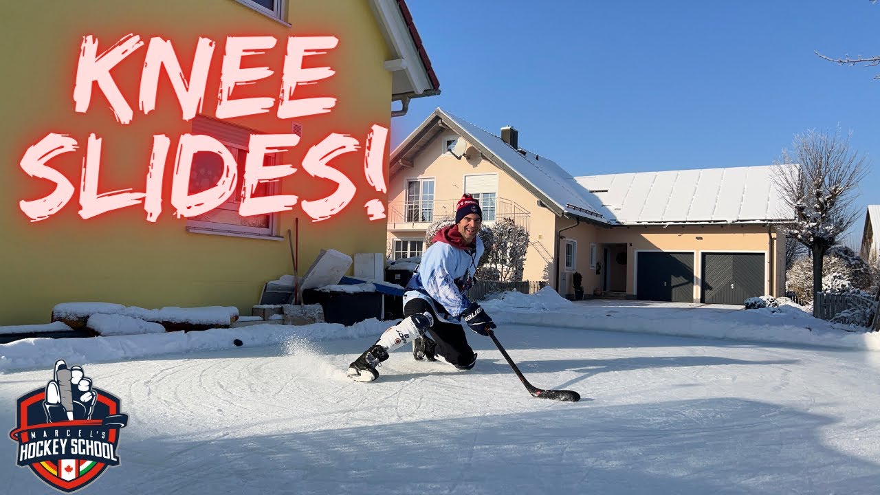 Eishockey Powerskating: Knee Slides - YouTube