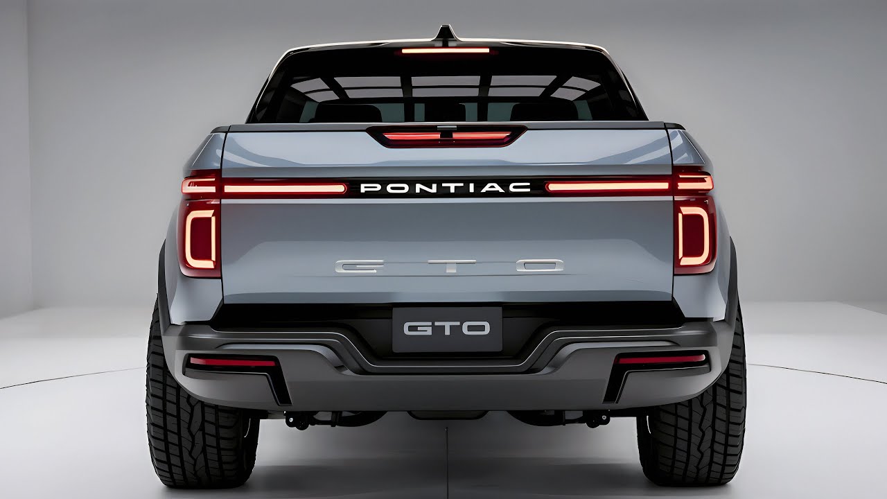2025 Pontiac GTO Pickup: Speed, Power, and Luxury in ONE Truck! - YouTube