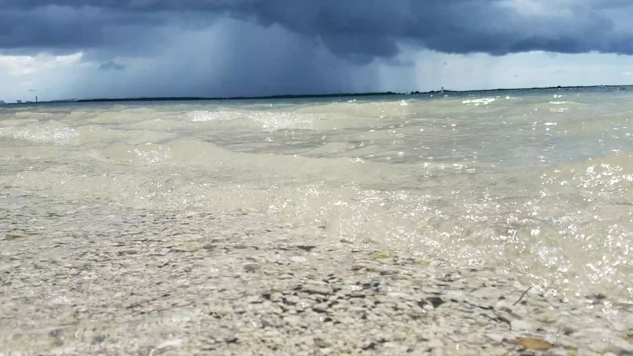 Dunedin Causeway storm - YouTube