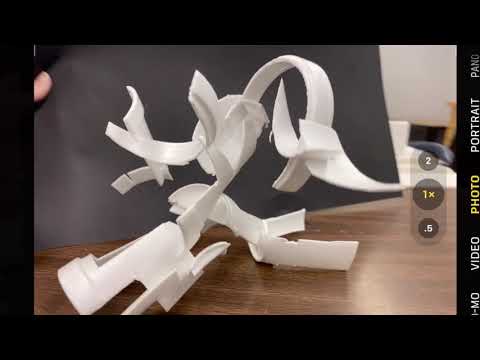 Styrofoam Cup Sculpture - YouTube