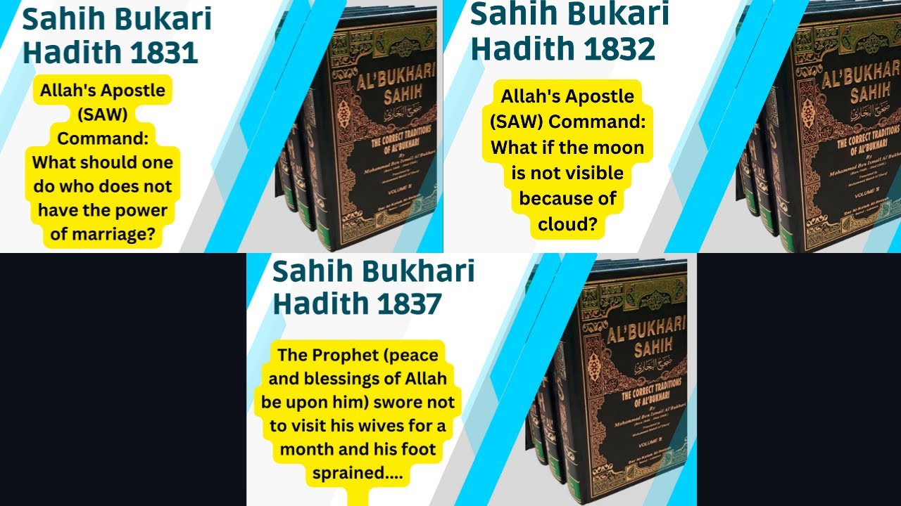 Sahih Bukhari Hadith | What the Prophet Muhammad (ﷺ) Taught Us ...