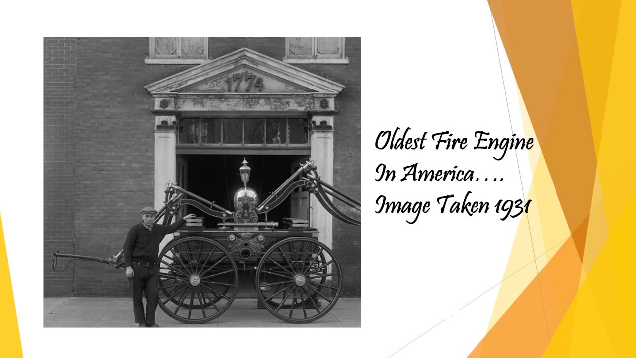 George Washington Fire Engine - Purchased in 1775 by the President ...