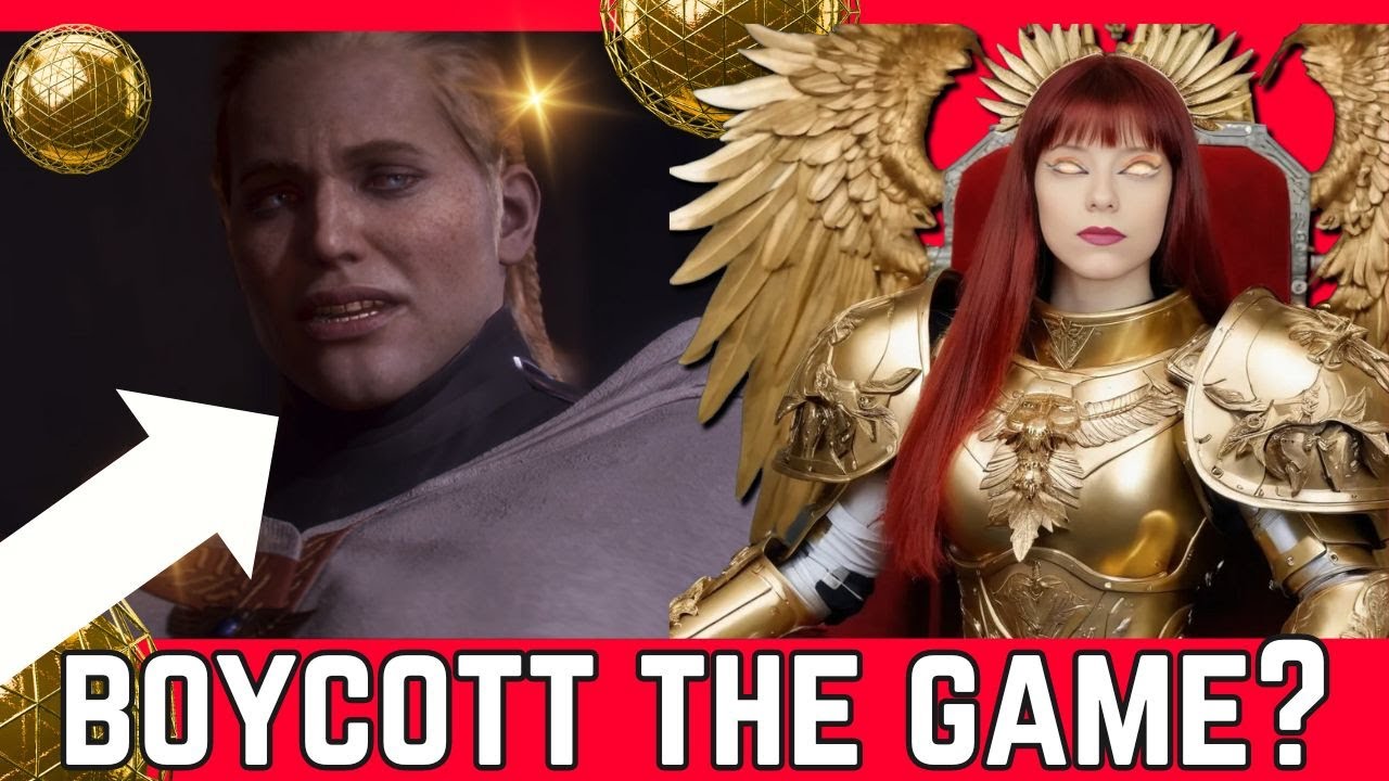 Are FEMALE CUSTODES Enough to Boycott SPACE MARINE 2 ? - YouTube
