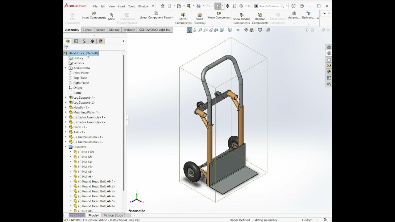 Các Tips Rút Gọn Trong Vùng Featuremanager Design Tree Trong SOLIDWORKS ...