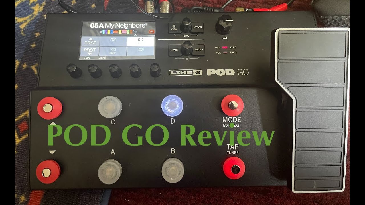 Line 6 POD GO Review / How I Use It / Limitations & Workarounds - YouTube