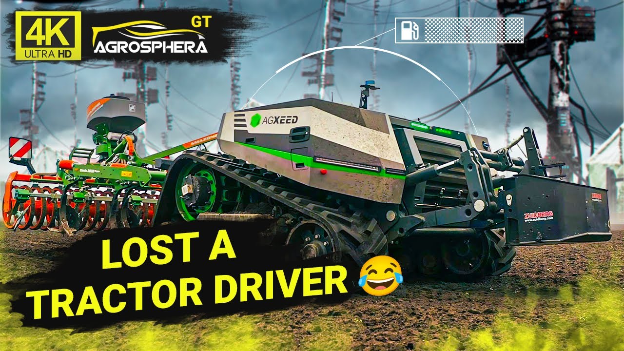 AgXeed robot tractor – every farmer's dream. Test drive - YouTube