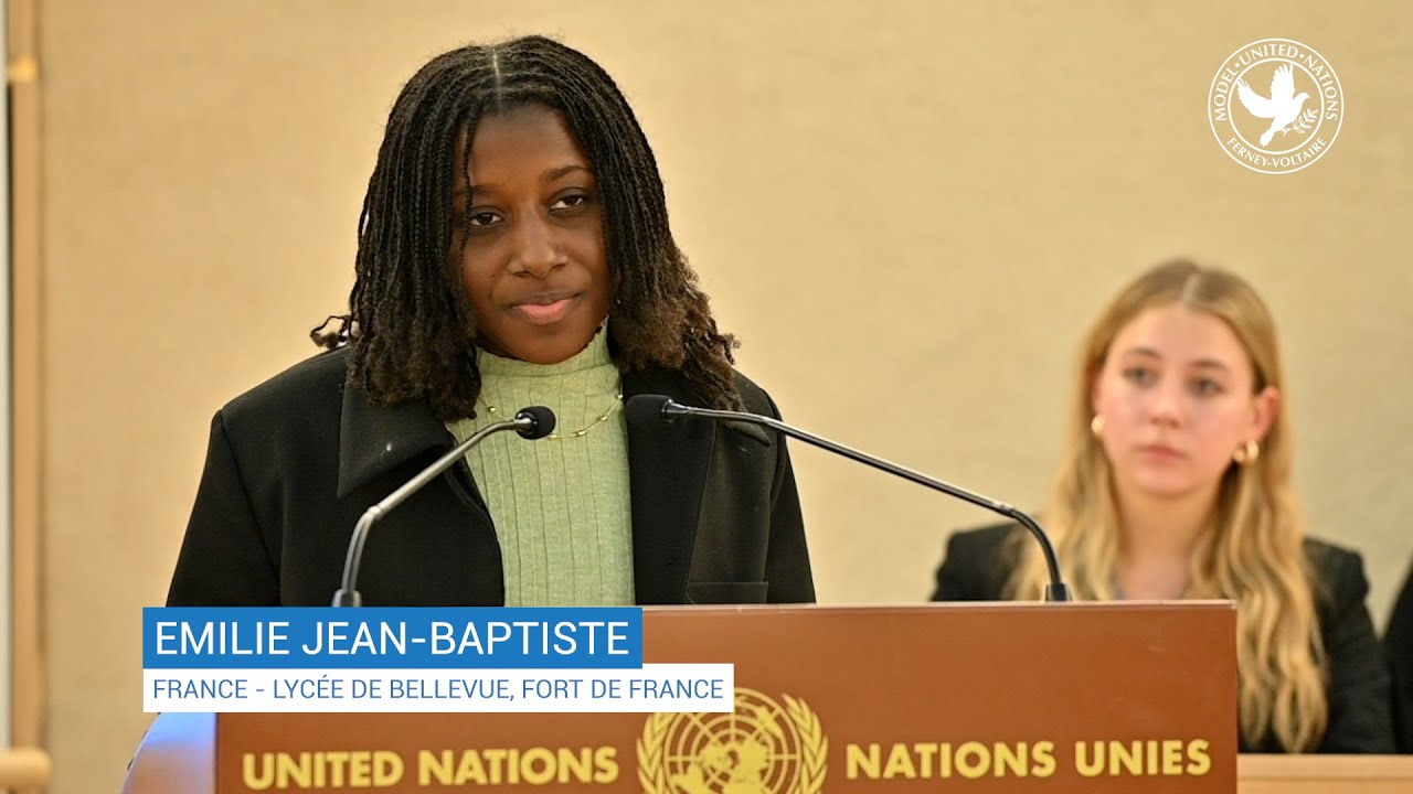 Emilie Jean-Baptiste, Opening Ceremony | FerMUN 2025 - YouTube