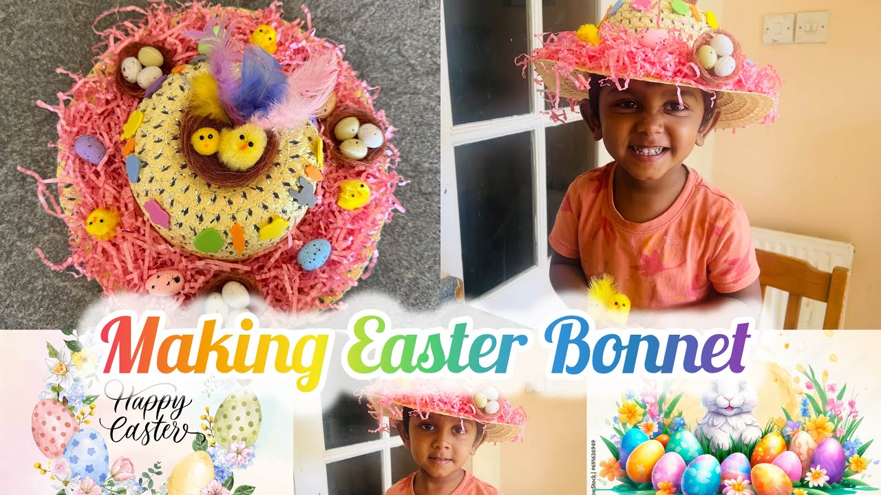 Making Easter 🐣 Bonnet 👑👒 ️ ️ - YouTube