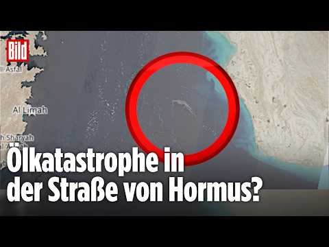 Öl-Drama vor Iran: Versenkte Tanker könnten eine Umweltkatastrophe ausgelöst haben