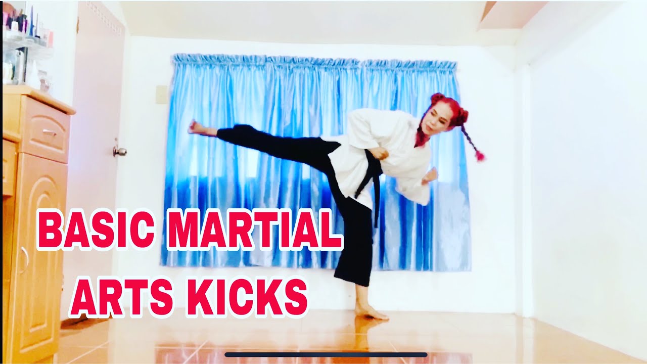 BASIC MARTIAL ARTS KICKS - YouTube