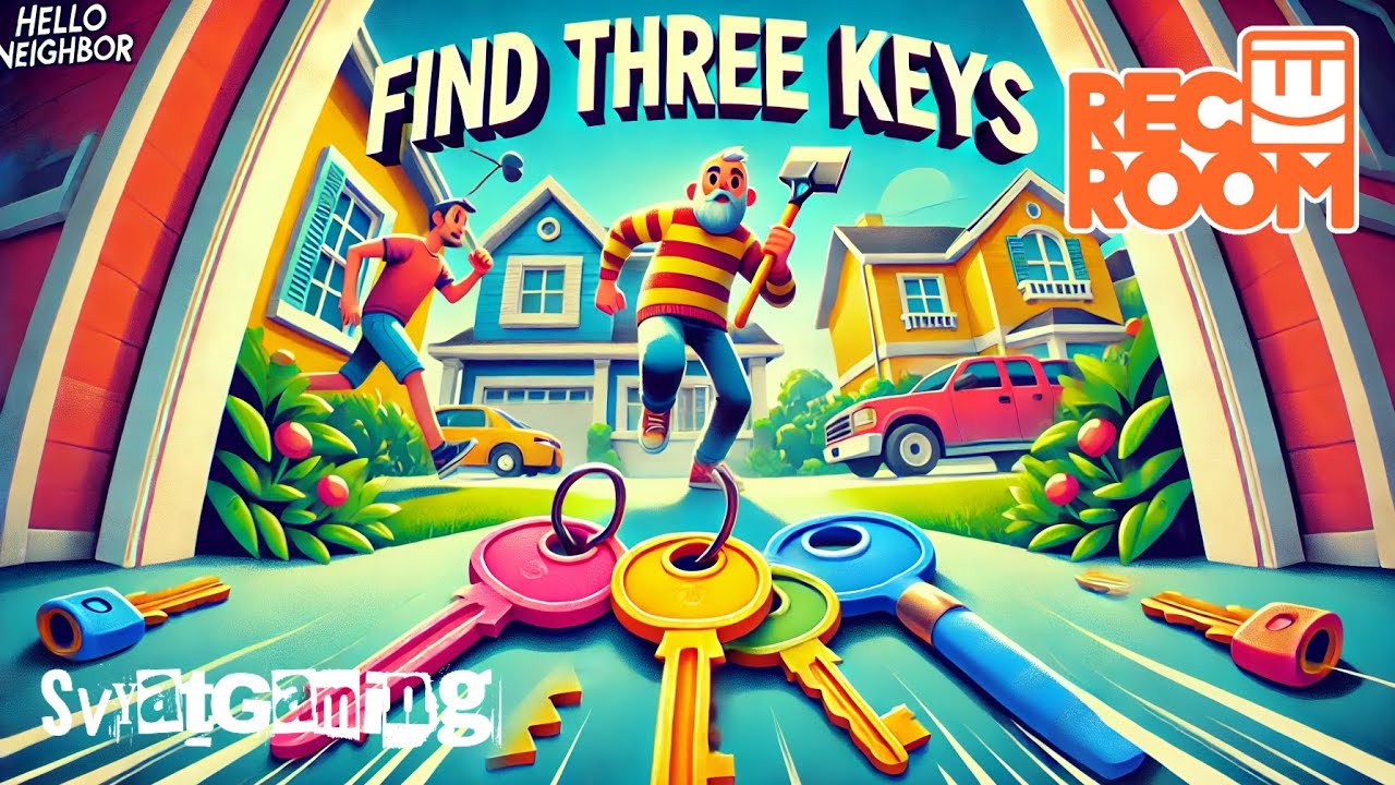 HELLO NEIGHBOUR THREE KEYS REC ROOM - YouTube