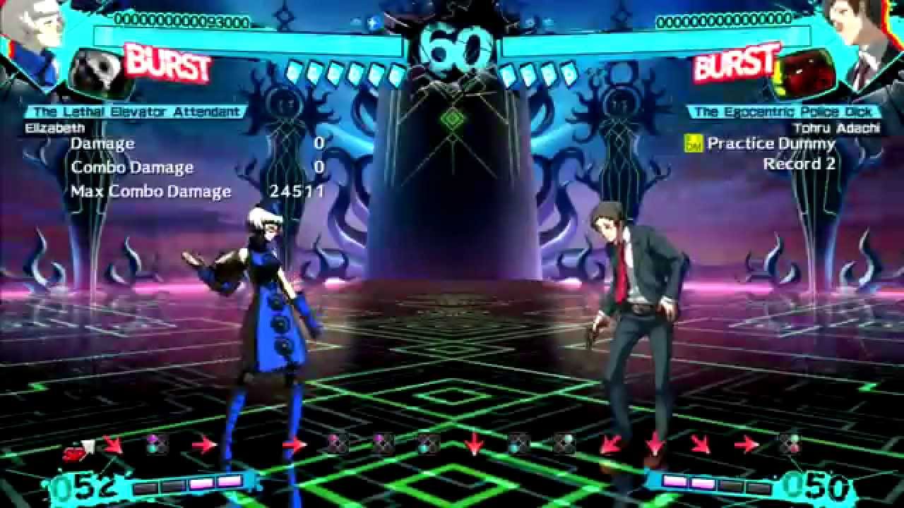 Persona 4 Arena Ultimax Elizabeth TOD Corner - YouTube