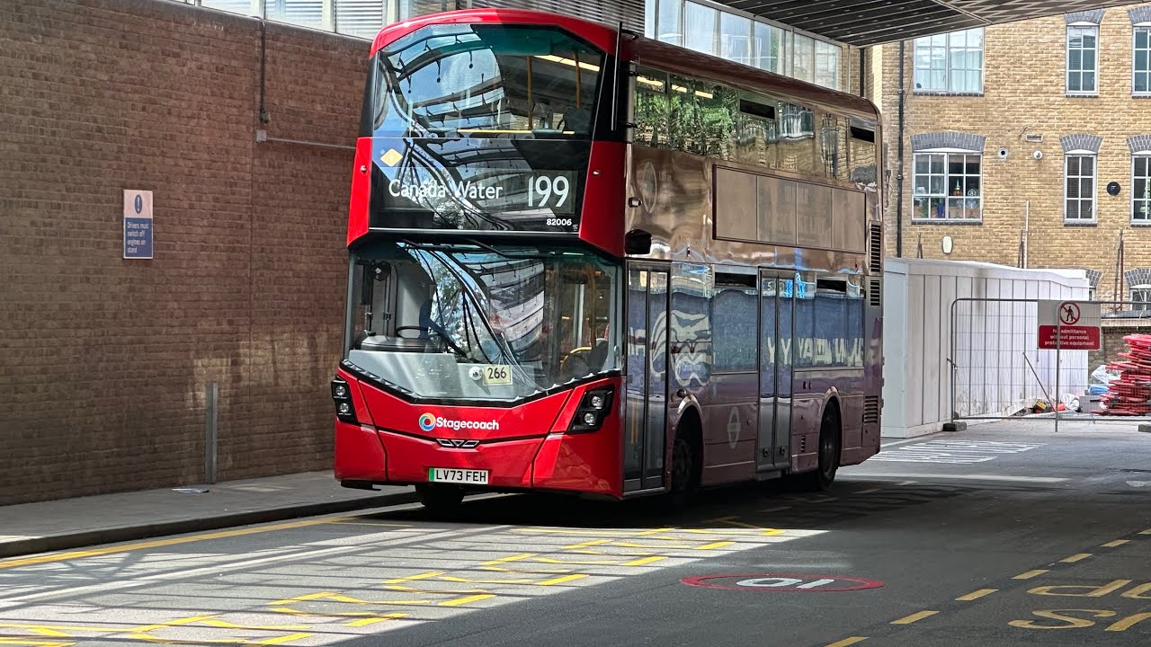 ⚡️Journey on route 199 to Canada Water| Stagecoach London 82006 LVF3FEH ...