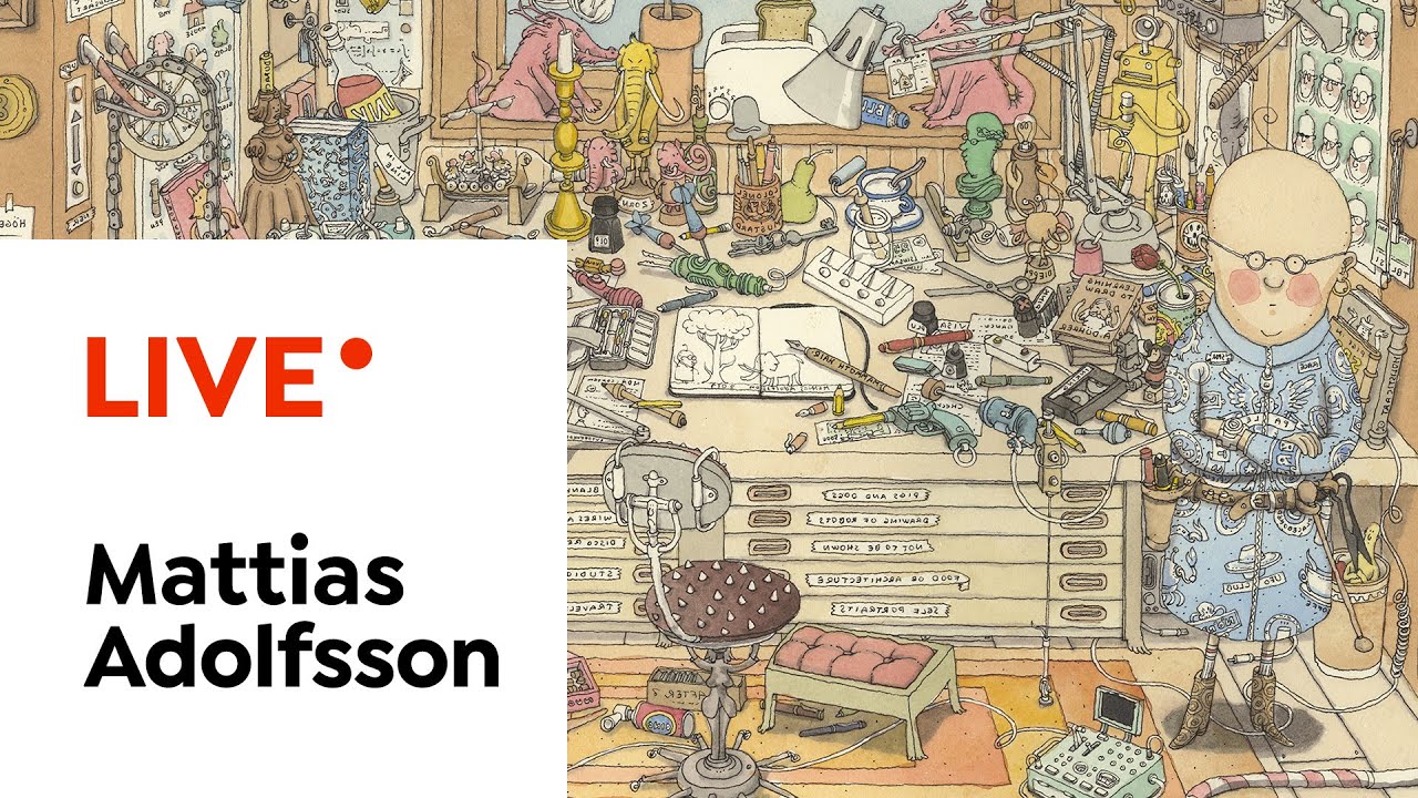 LIVE | Art: A world of sketches | Mattias Adolfsson - YouTube