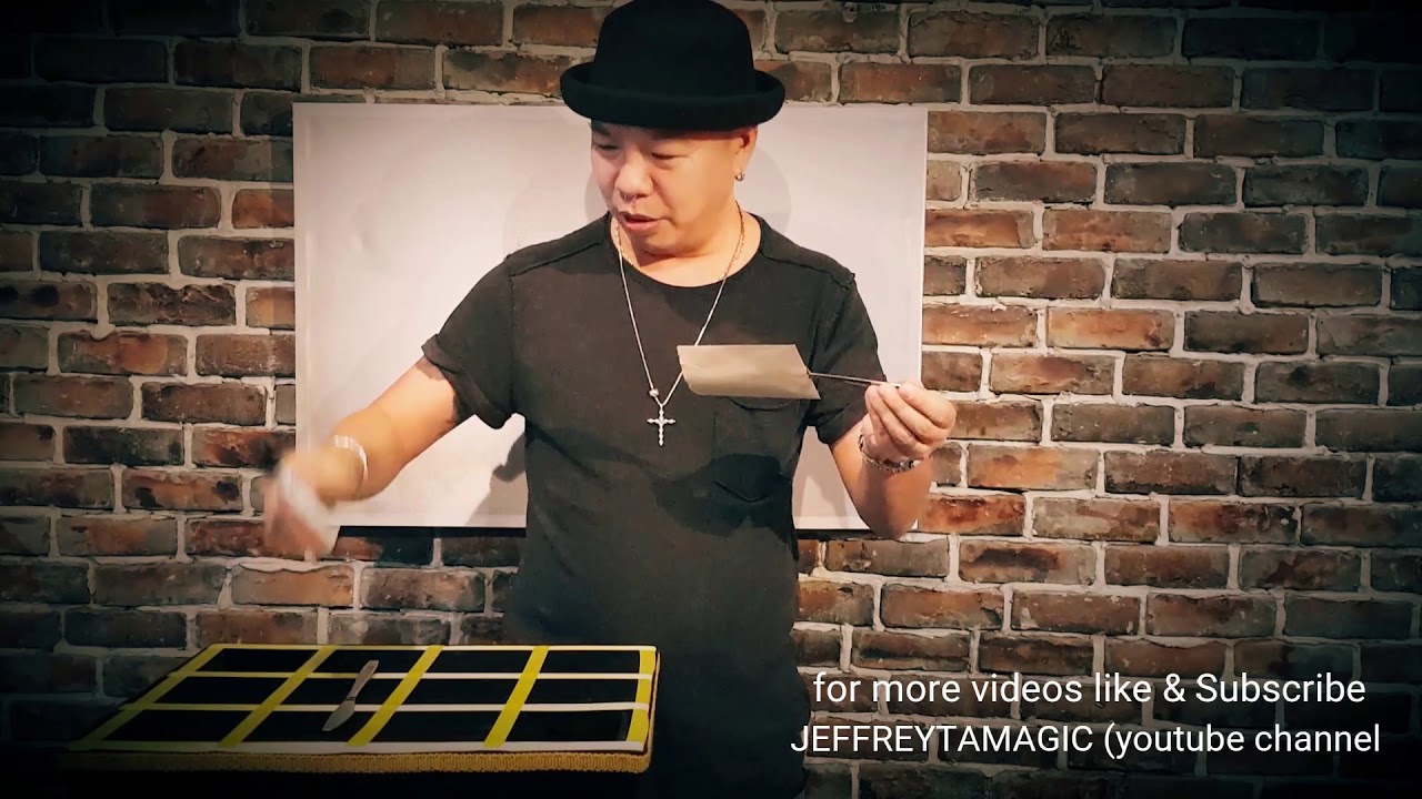 JEFFREY TAM (Magic tutorial ) - YouTube