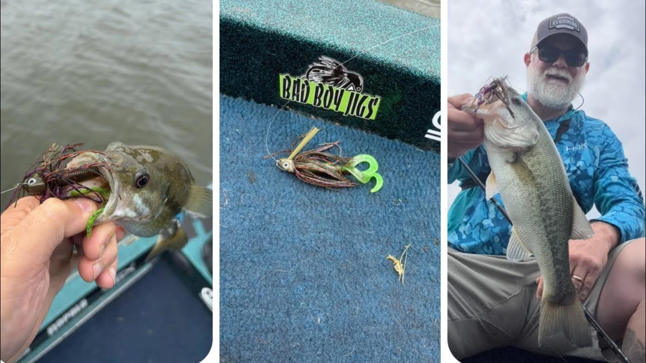 First day using Bad Boy Jigs - swim jig - YouTube