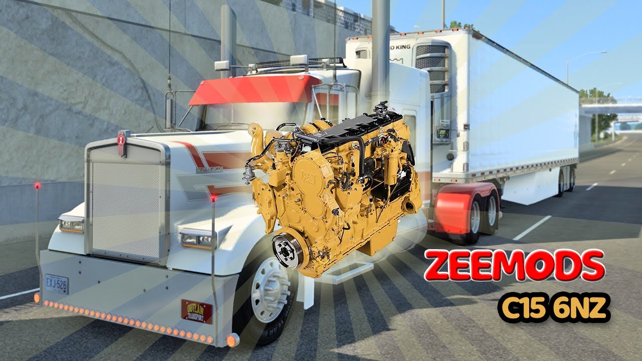 Zeemods' Cat C15 is finally here - ATS American Truck Simulator - YouTube
