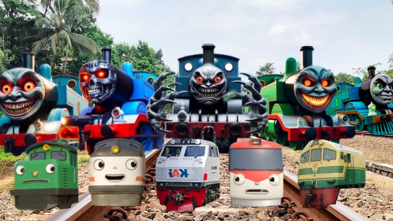 tebak gambar kereta api, bis tayo, lani, train eater, truk oleng ...