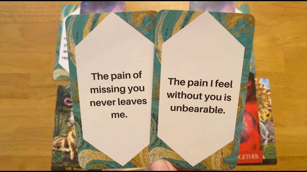THEY ARE MISERABLE WITHOUT YOU IN THEIR LIFE!! 😥 (COLLECTIVE LOVE ...