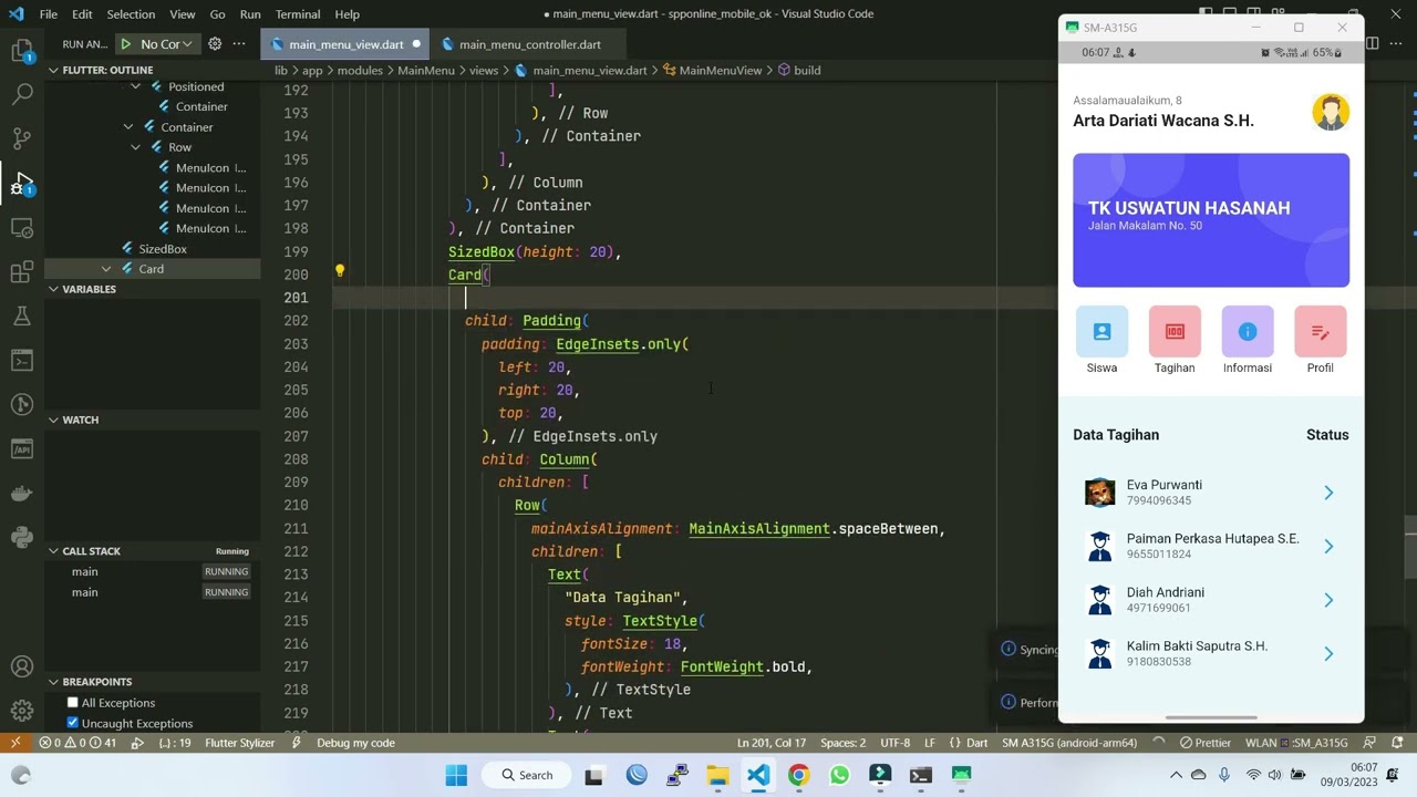 Laravel API Dan Flutter 40 Efek OnTap Di ListTile Hilang YouTube Laravel API Dan Flutter 40 Efek OnTap Di ListTile Hilang YouTube