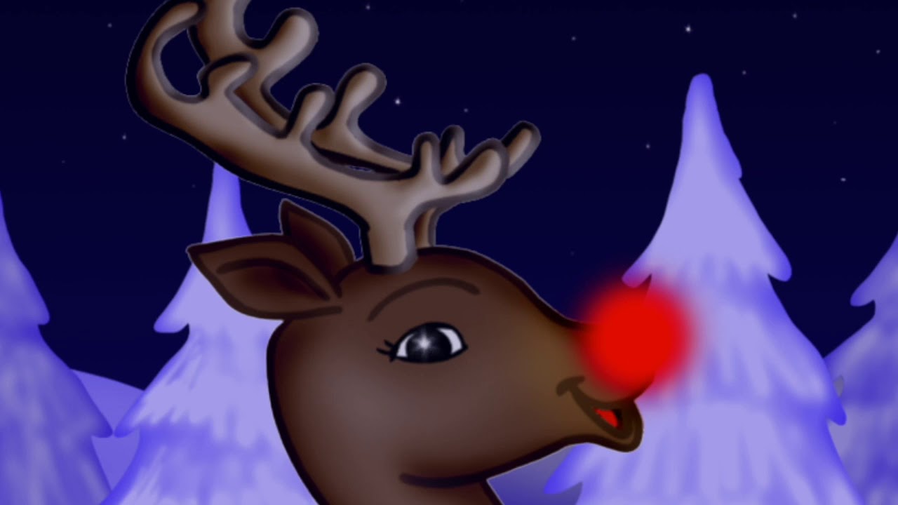 Rudolph and his glowing red nose - YouTube