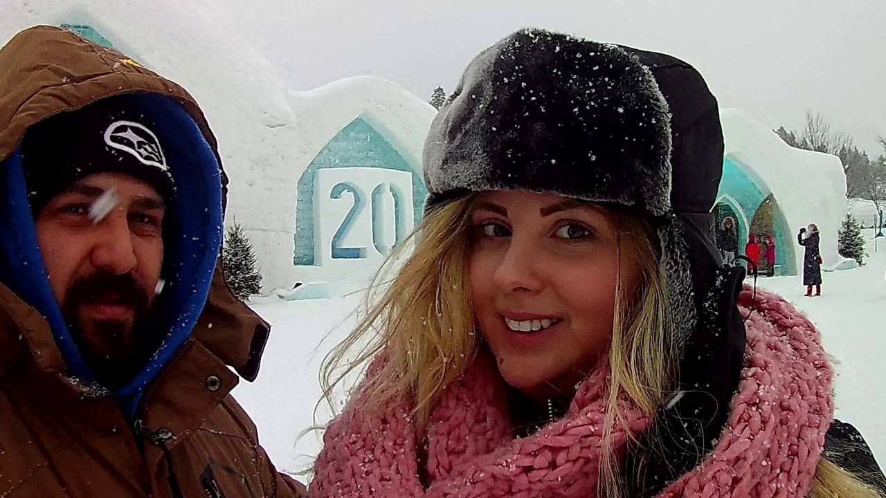 Quebec Ice Hotel / Tiny House Feb 2020 - YouTube