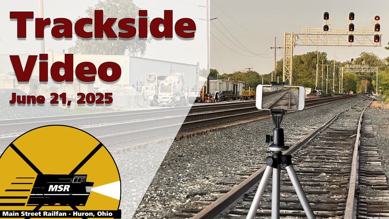 Wait? Did that Lackawanna just switch tracks? Join us trackside! - YouTube