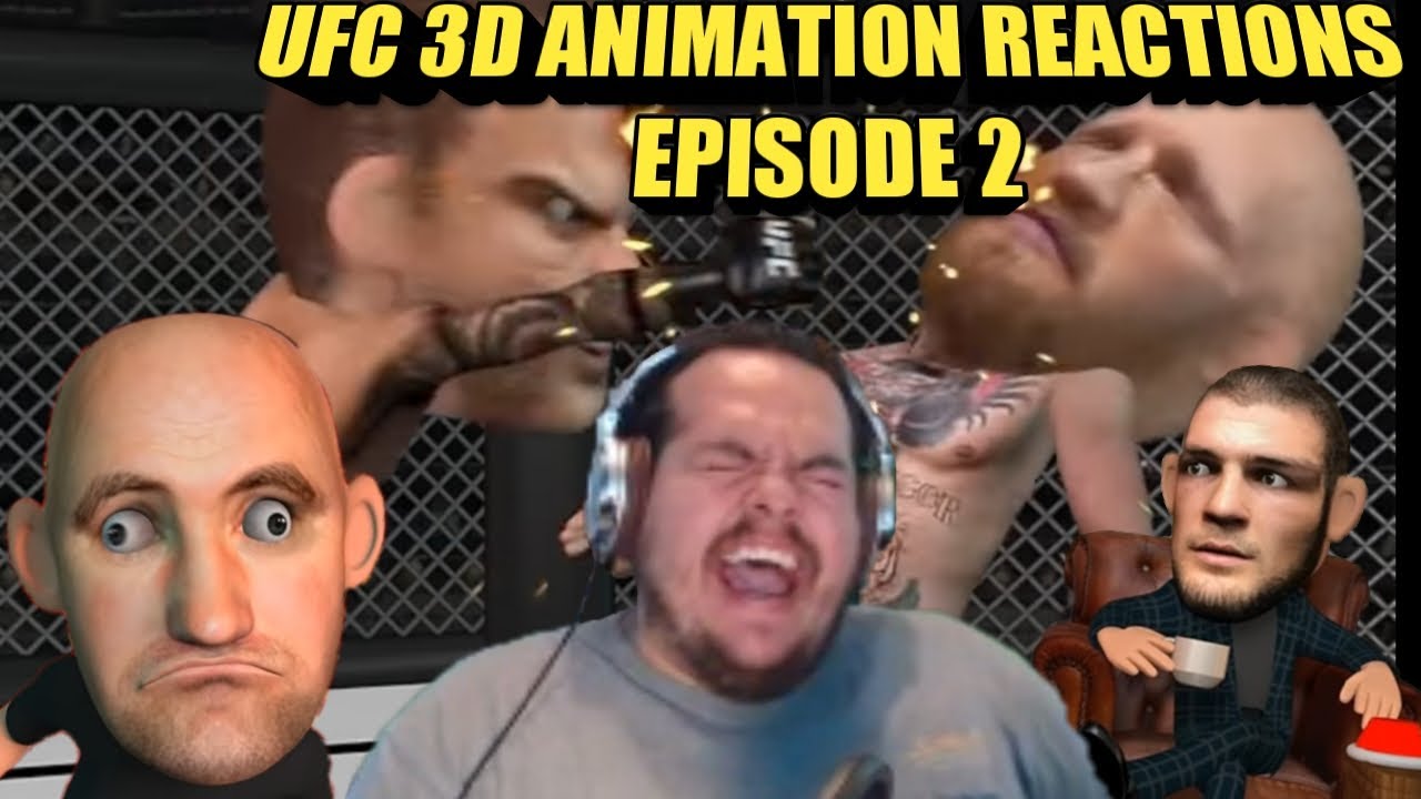 UFC 3D Animation Reactions Episode 2 - YouTube