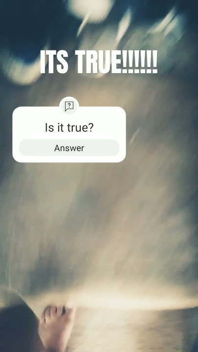 Looks true to me! - YouTube