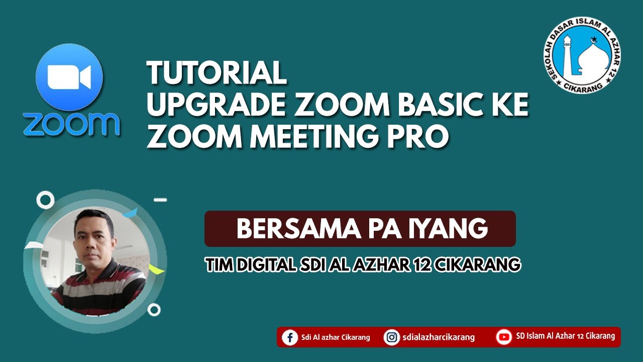 Tutorial Singkat Upgrade Zoom Basic ke Zoom Pro - YouTube