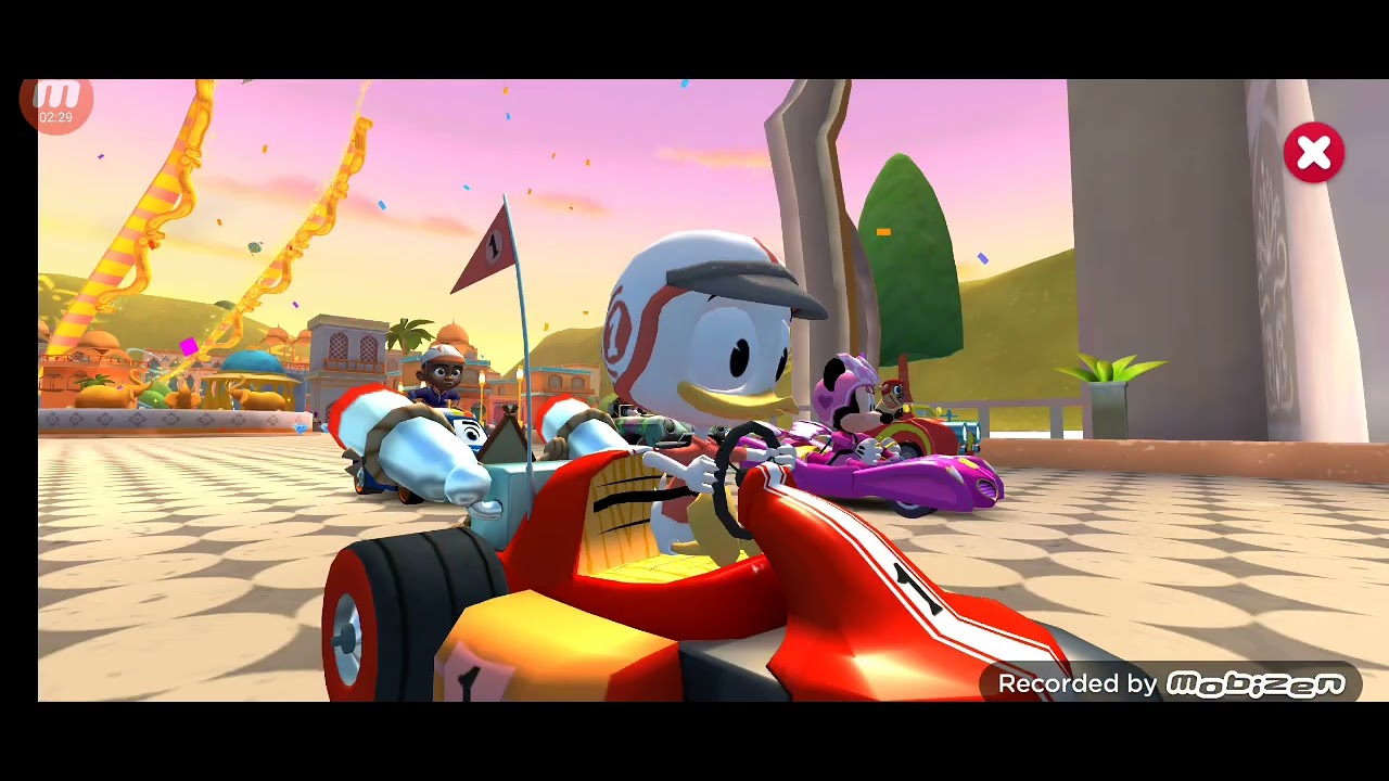 Disney all-star racers - high flyers cup (Huey) Gameplay - YouTube