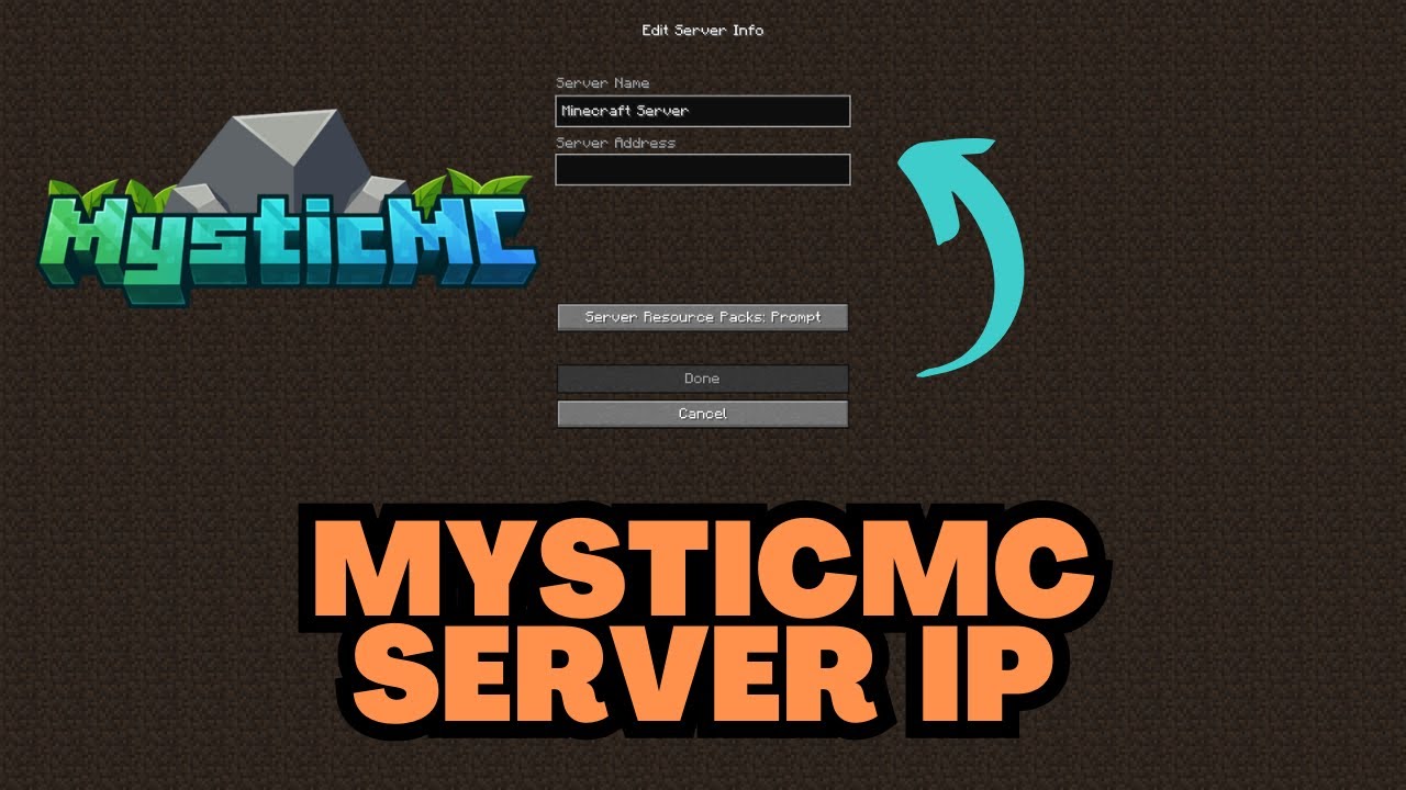 Minecraft MysticMC Server IP Address - YouTube